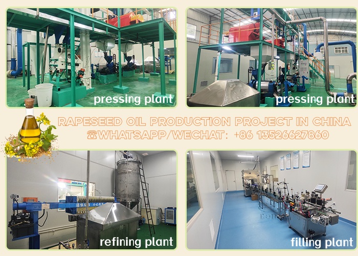 The rapeseed oil processing machines ordered by our Chinese customer ...